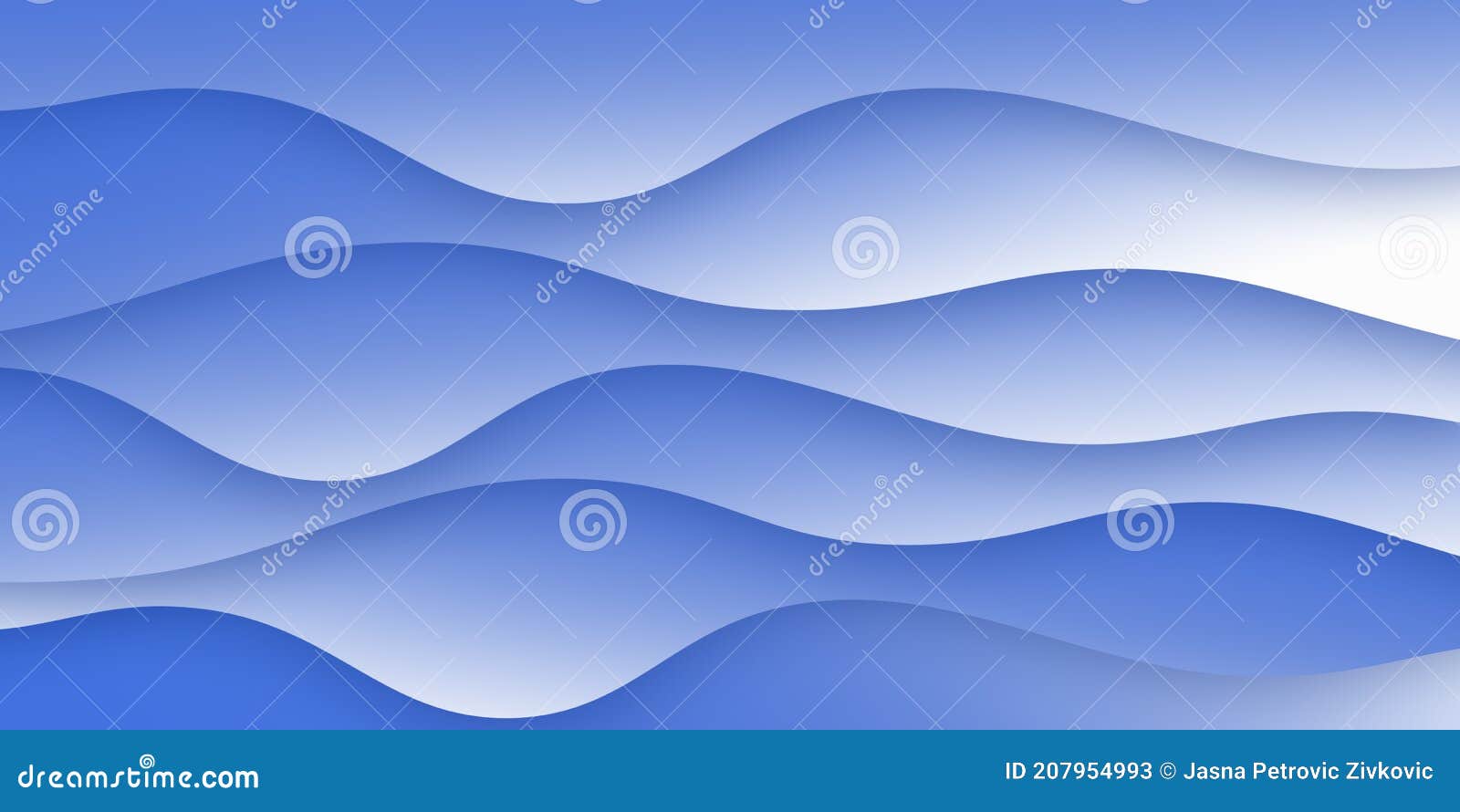 Background Abstract Blue Wavy Color Gradients Stock Illustration ...
