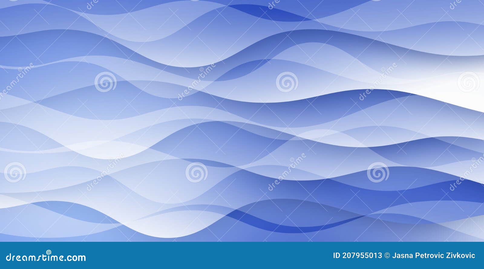 Background Abstract Blue Wavy Color Gradients Stock Illustration ...