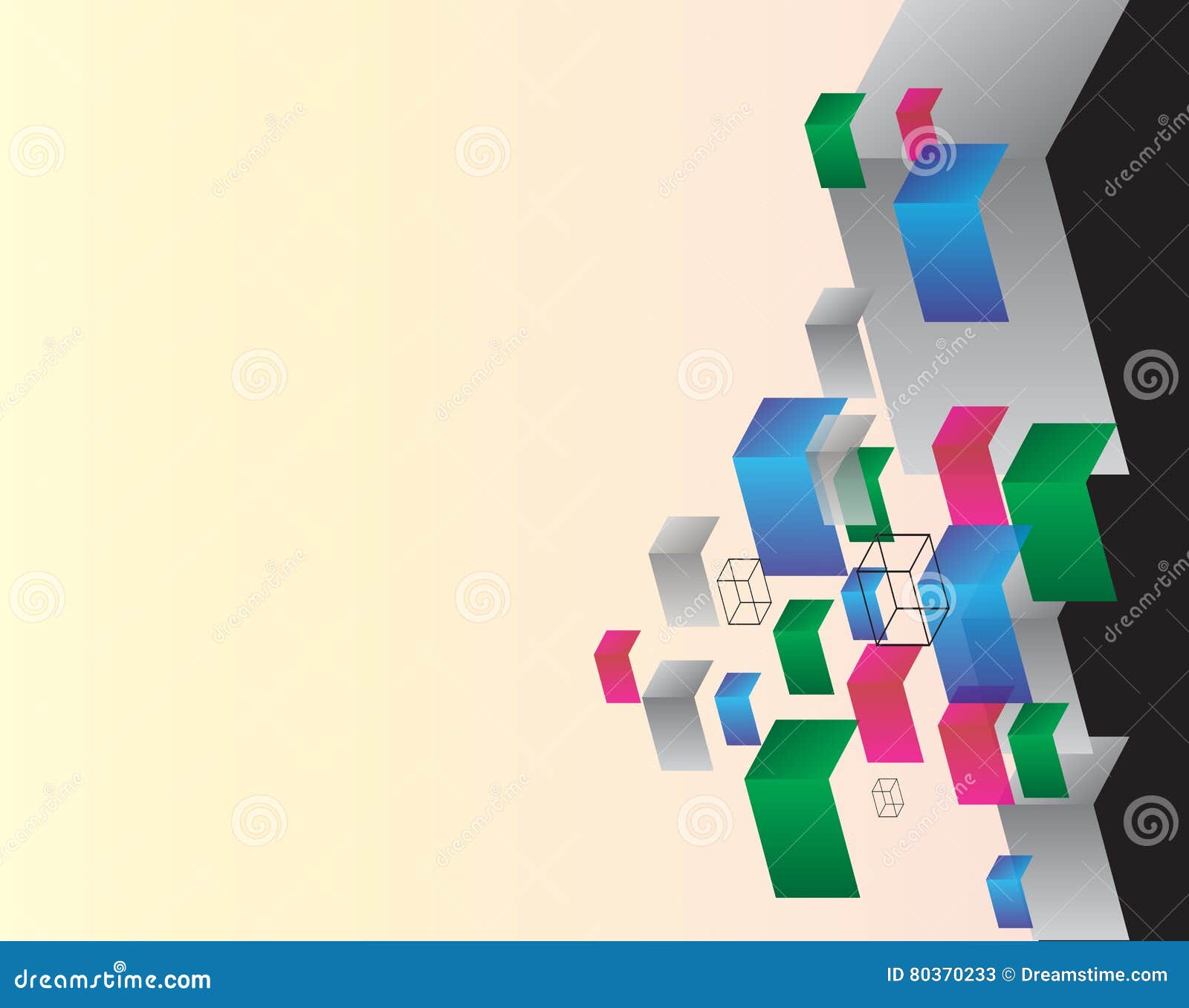 Background Abstract Box Wallpaper Stock Illustration - Illustration of ...