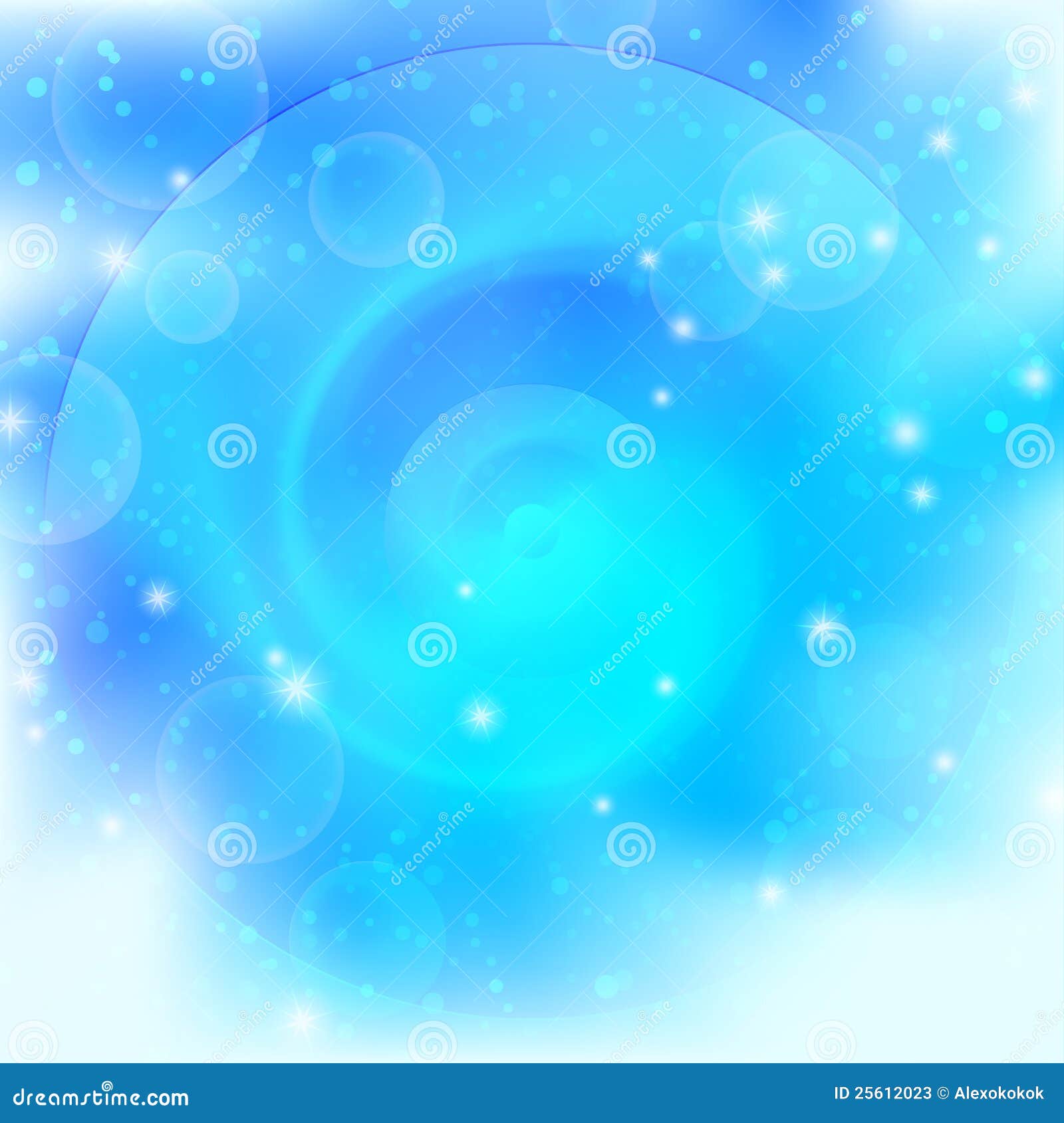 Background, Abstract Bright Blue Stock Vector - Illustration of heaven ...
