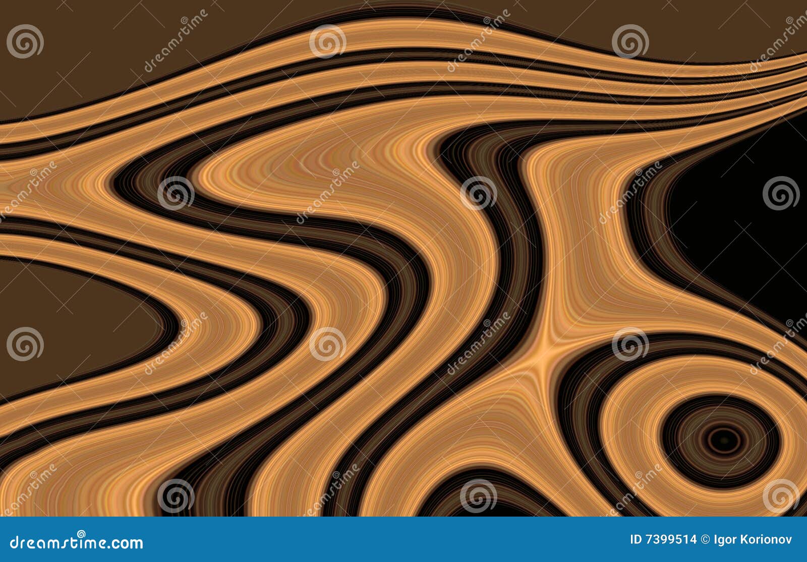 Background with an Abstract Brown Pattern Stock Illustration ...