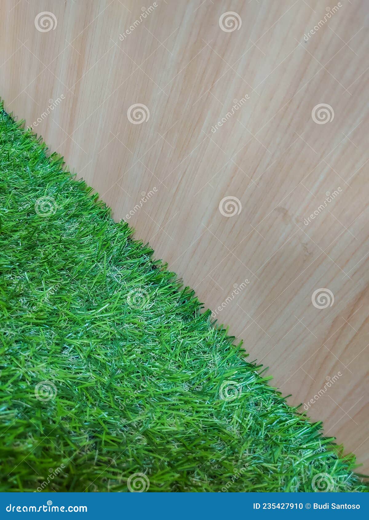 Background Abstract of Carpet Grass and Texture Wood Stock Photo ...