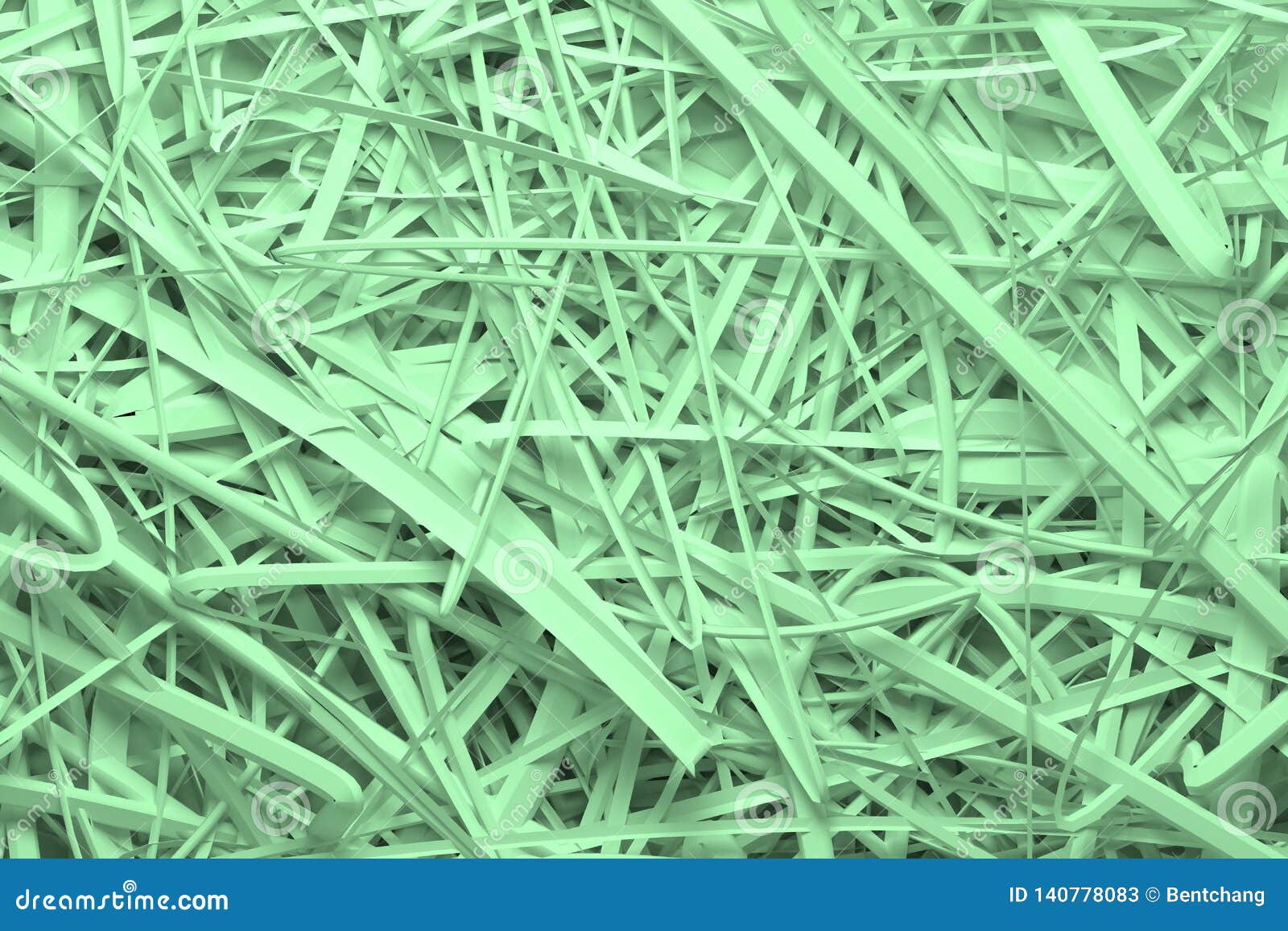 Background Abstract CGI Composition, Messy Strings Virtual Backdrop for ...