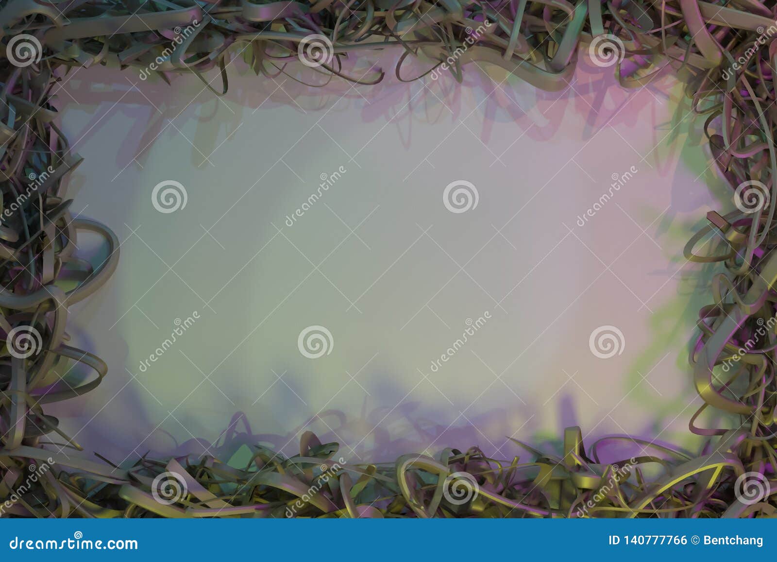 Background Abstract CGI Composition, String Backdrop Virtual Paper ...