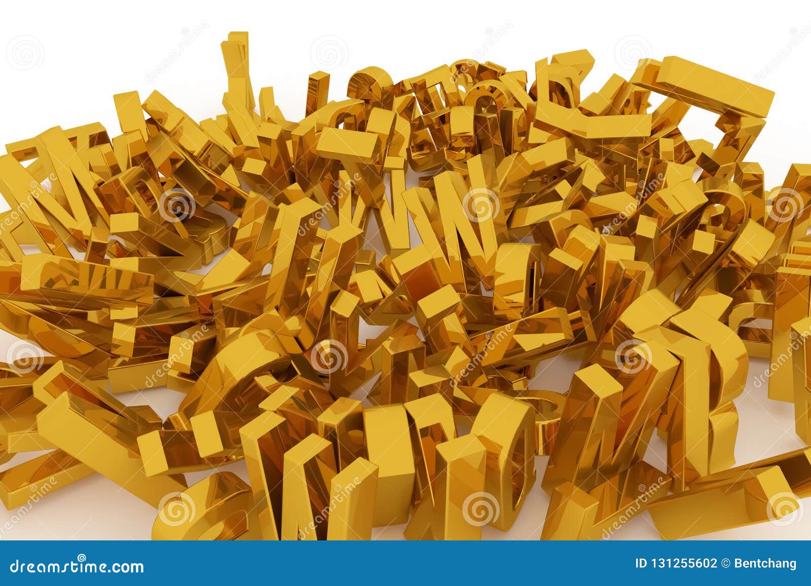 Background Abstract CGI Typography, Alphabetic Character for Letter of ...