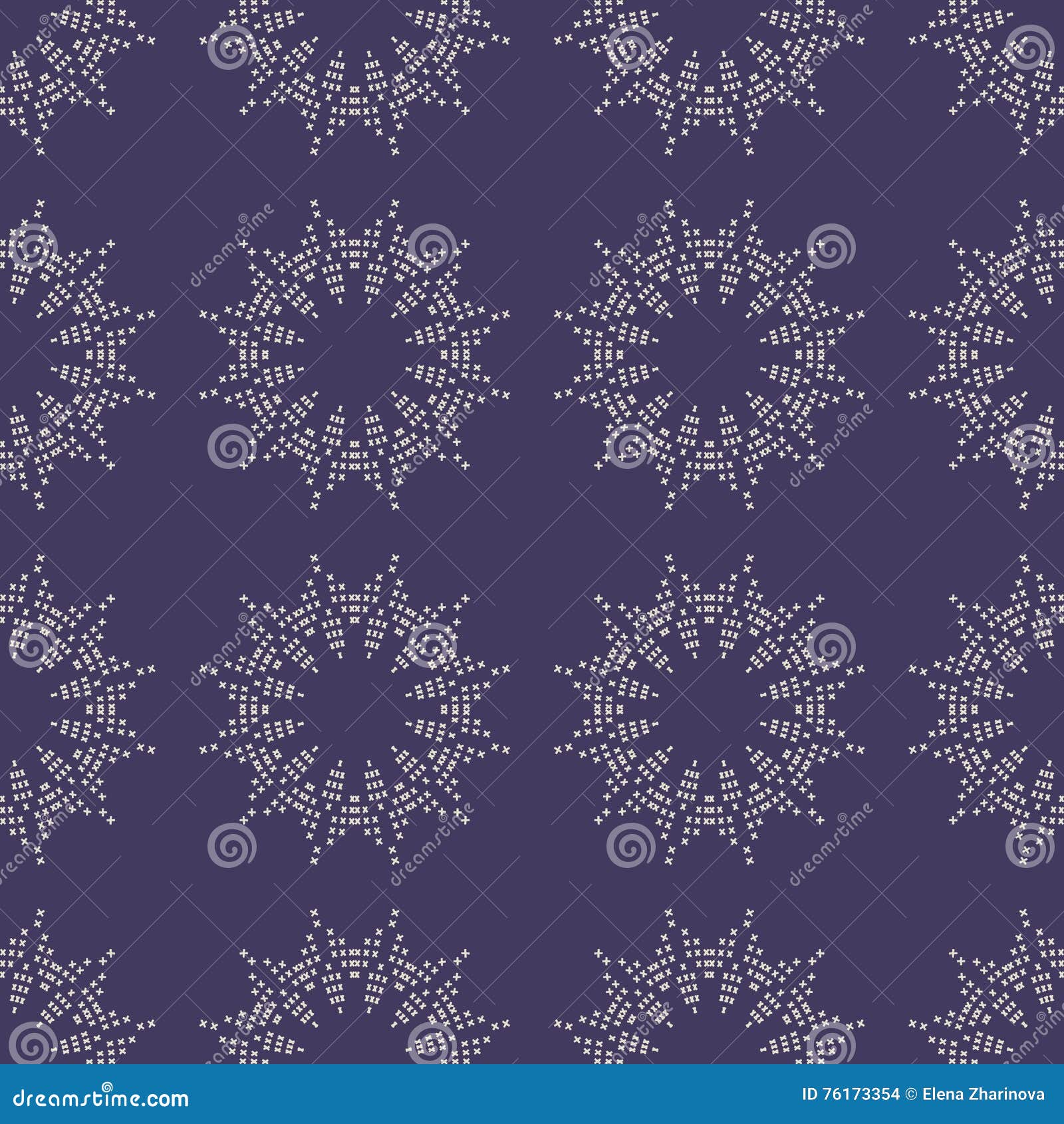 Background with Abstract Circle Flowers Pattern Stock Vector ...