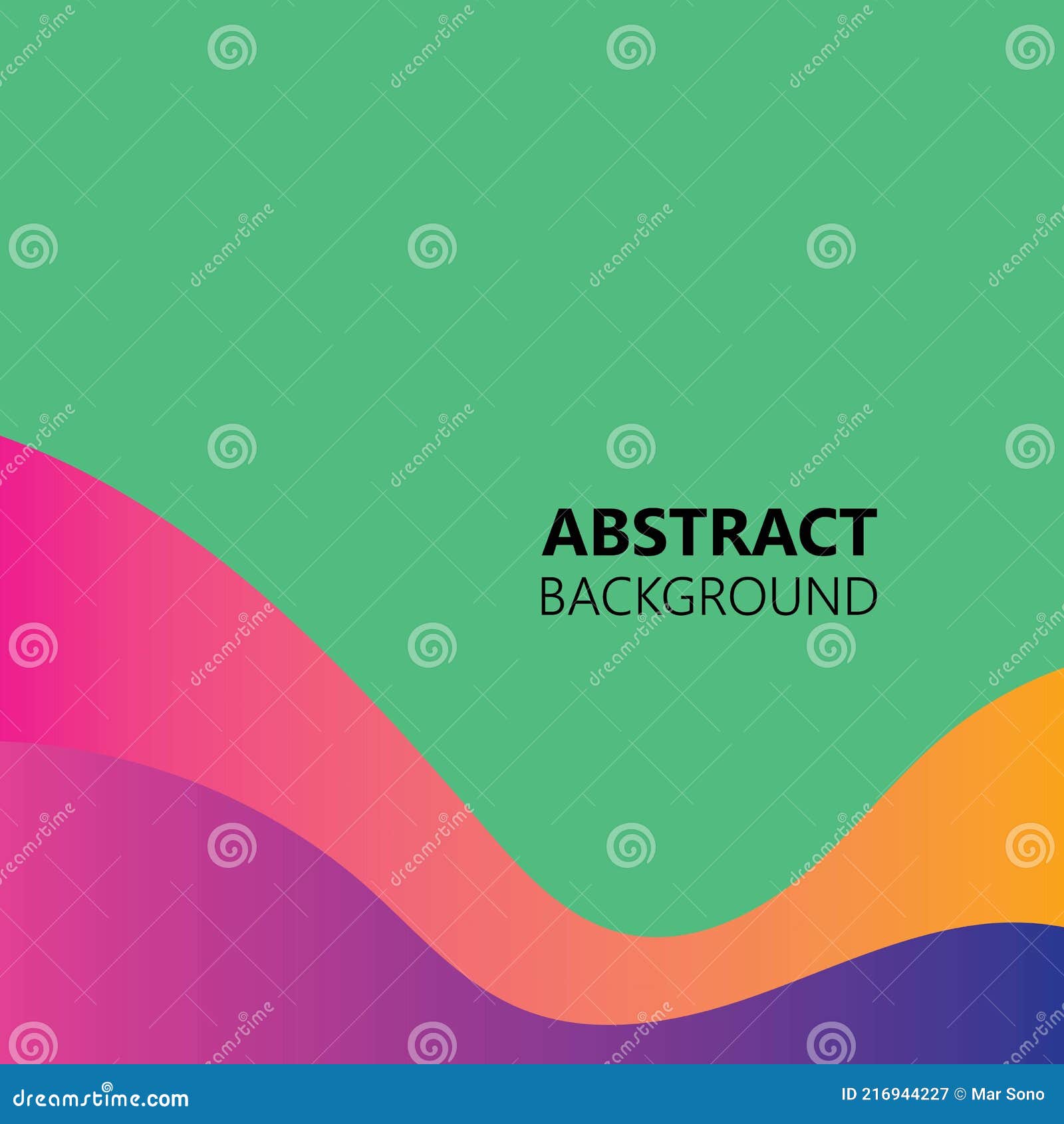 Background Abstract Color Wave Vector Stock Vector Illustration Of