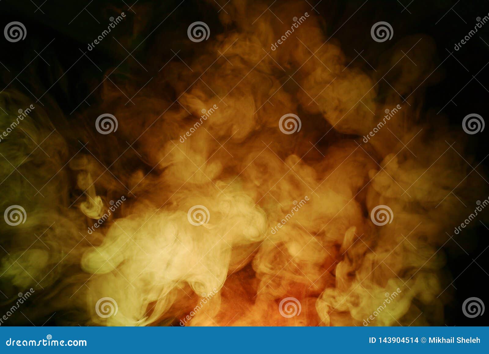 Background of Abstract Colored Smoke. Star Nebulae Stock Photo - Image ...