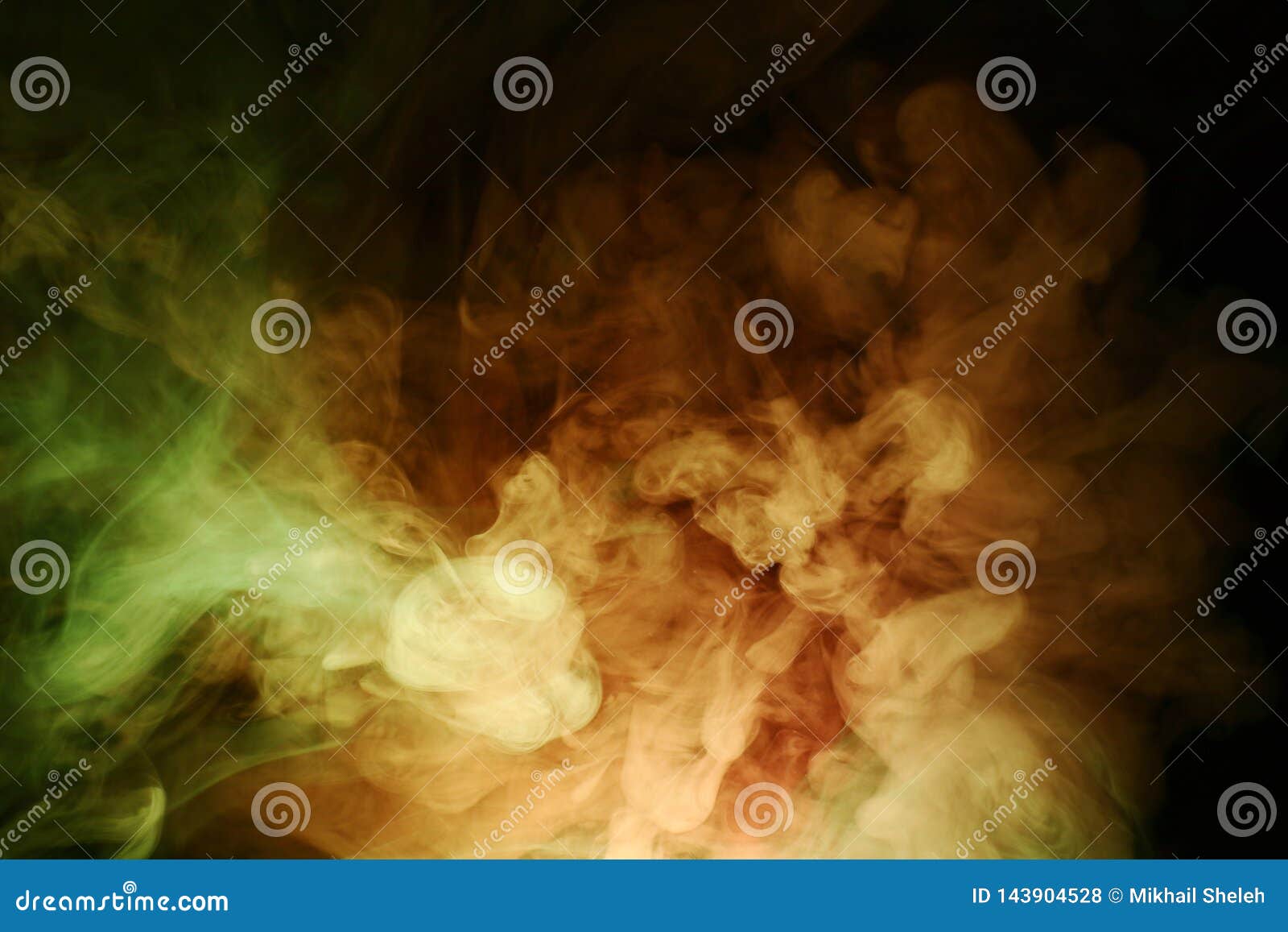 Background of Abstract Colored Smoke. Star Nebulae Stock Photo - Image ...