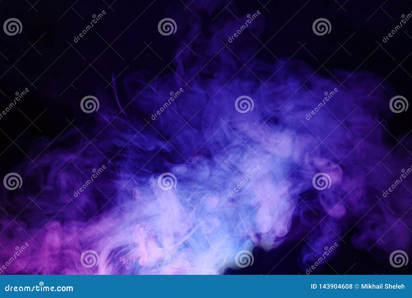 Background of Abstract Colored Smoke. Star Nebulae Stock Photo - Image ...
