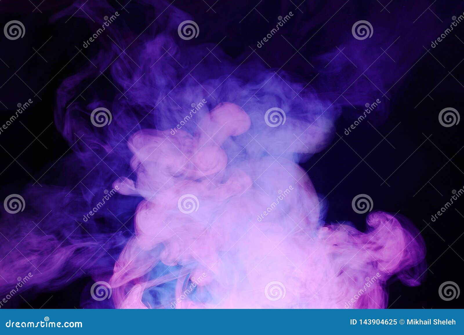 Background of Abstract Colored Smoke. Star Nebulae Stock Image - Image ...
