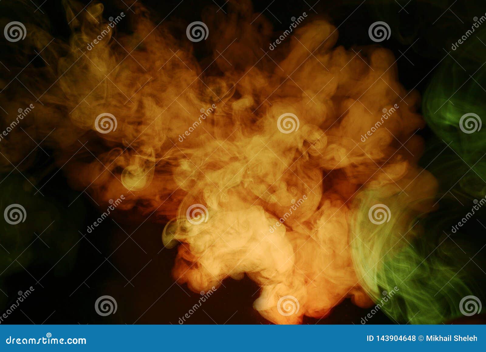 Background of Abstract Colored Smoke. Star Nebulae Stock Photo - Image ...