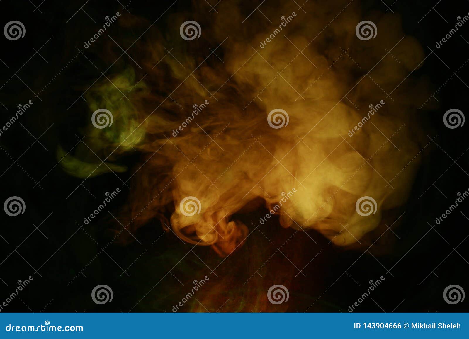 Background of Abstract Colored Smoke. Star Nebulae Stock Photo - Image ...