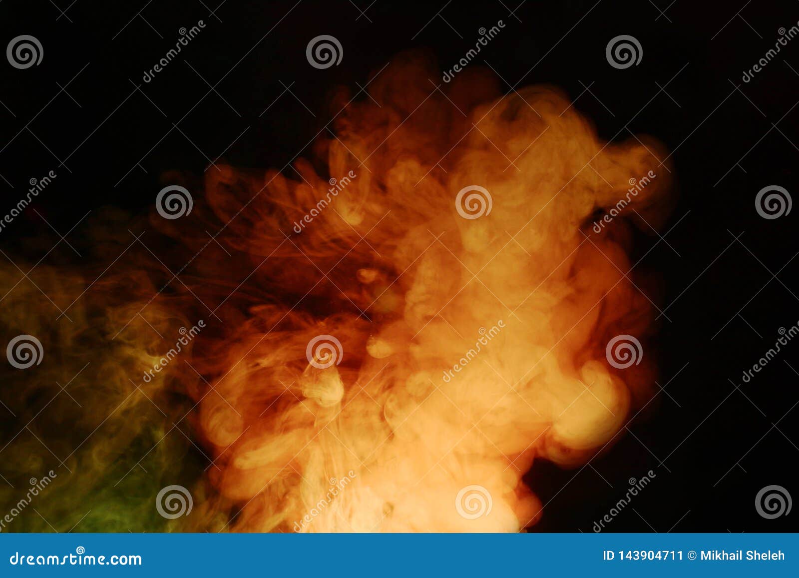 Background of Abstract Colored Smoke. Star Nebulae Stock Image - Image ...