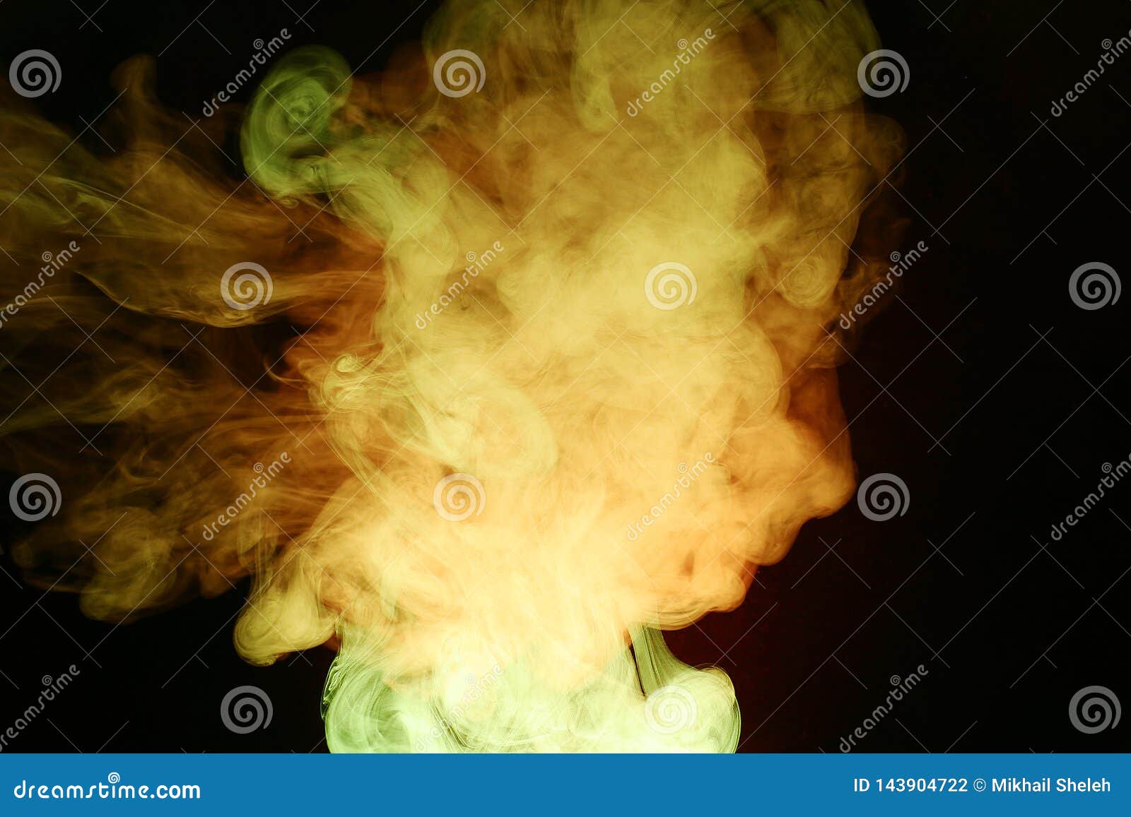 Background of Abstract Colored Smoke. Star Nebulae Stock Photo - Image ...