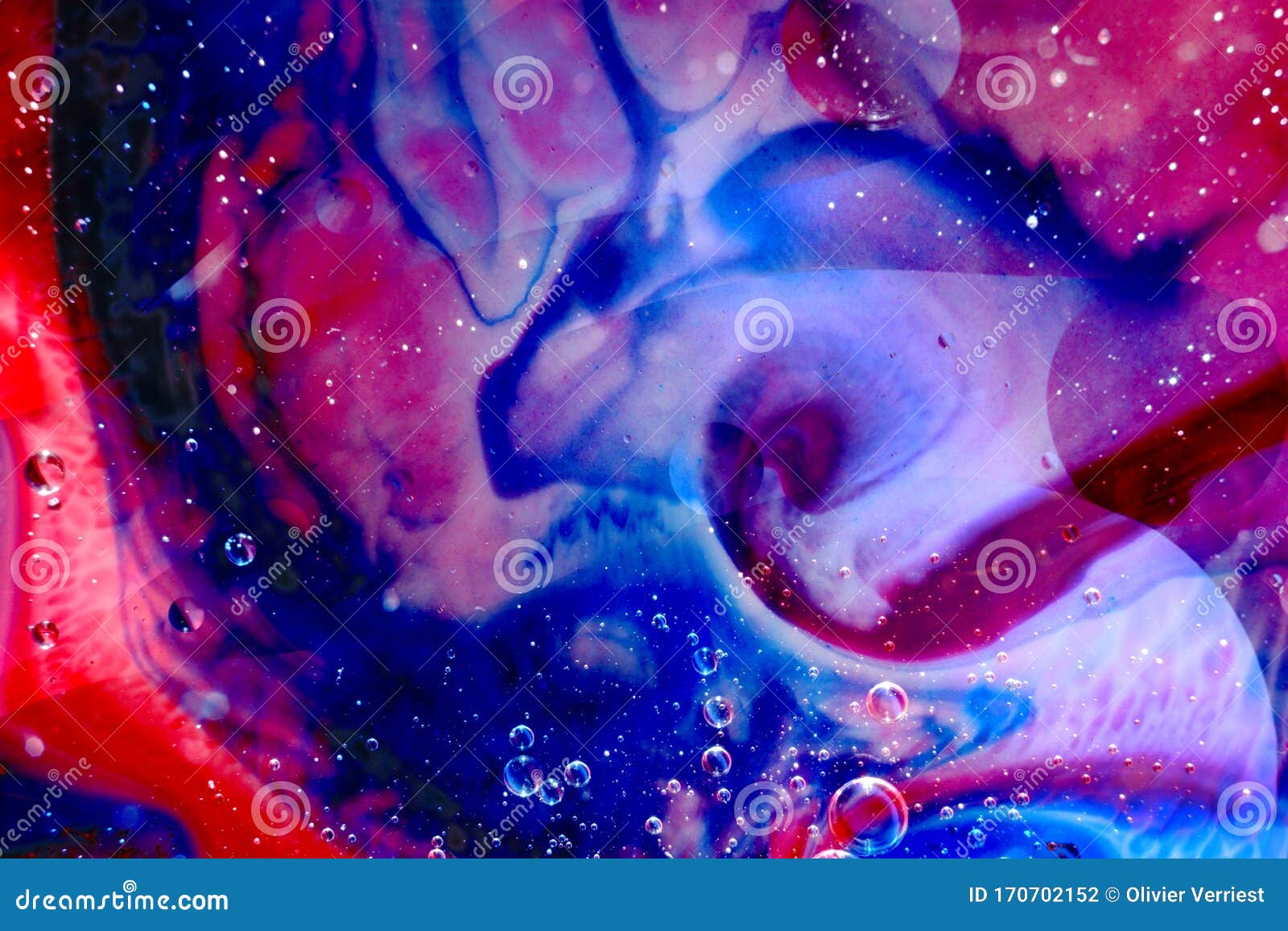 Background Abstract Colorful Psychedelic Water Oil Stock Illustration ...