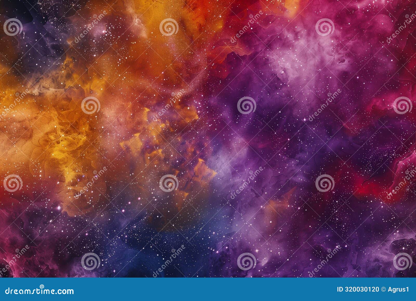 Background with Abstract Colorful Space Stock Illustration ...