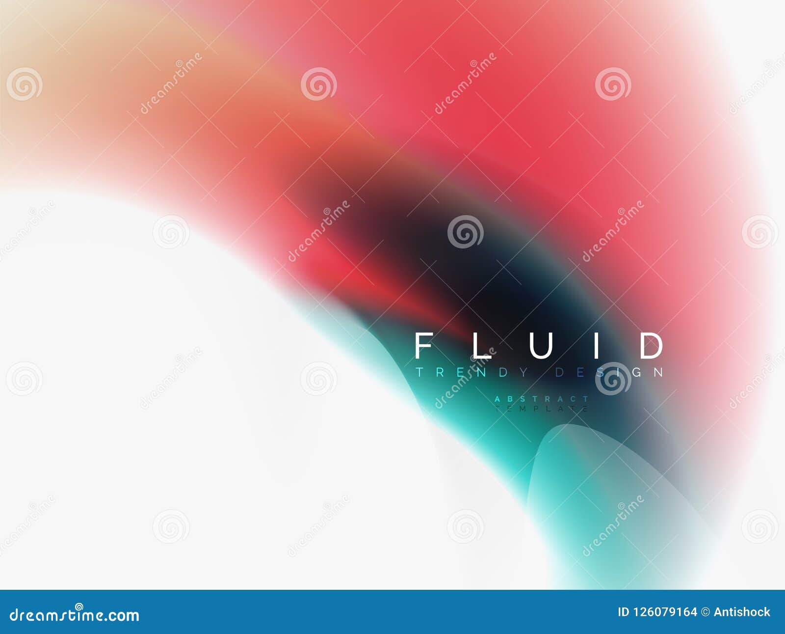 Background Abstract Fluid Colors Design Stock Vector - Illustration of ...