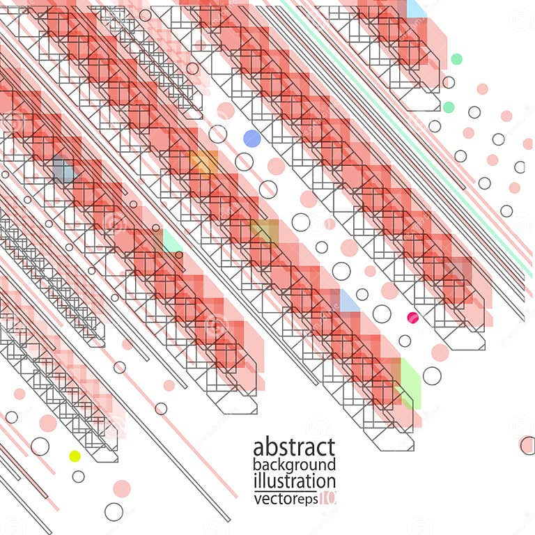 Background Abstract Geometric from the Bands Circles Circles Lines and ...