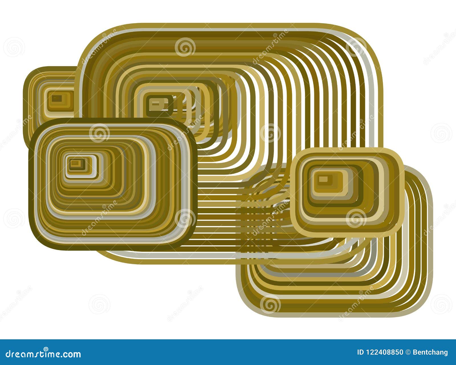 Background Abstract Geometric Rounded Rectangle Pattern for Design ...