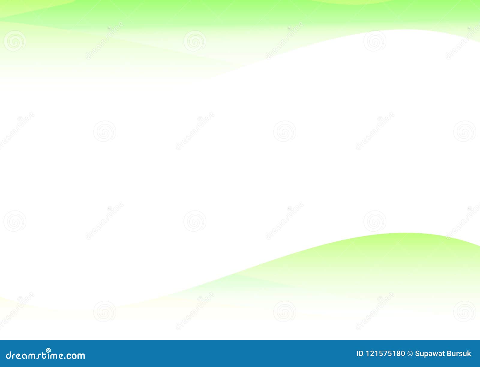 Background Abstract Green Curve Waves. Data Stream Concept. Vector ...