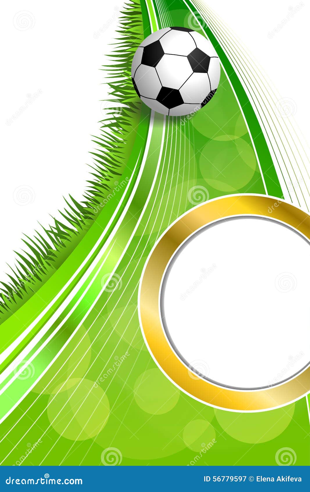 Background Abstract Green Grass Football Soccer Ball Frame Gold Circle ... Background Abstract Green Grass Football Soccer Ball Frame Gold Circle ...