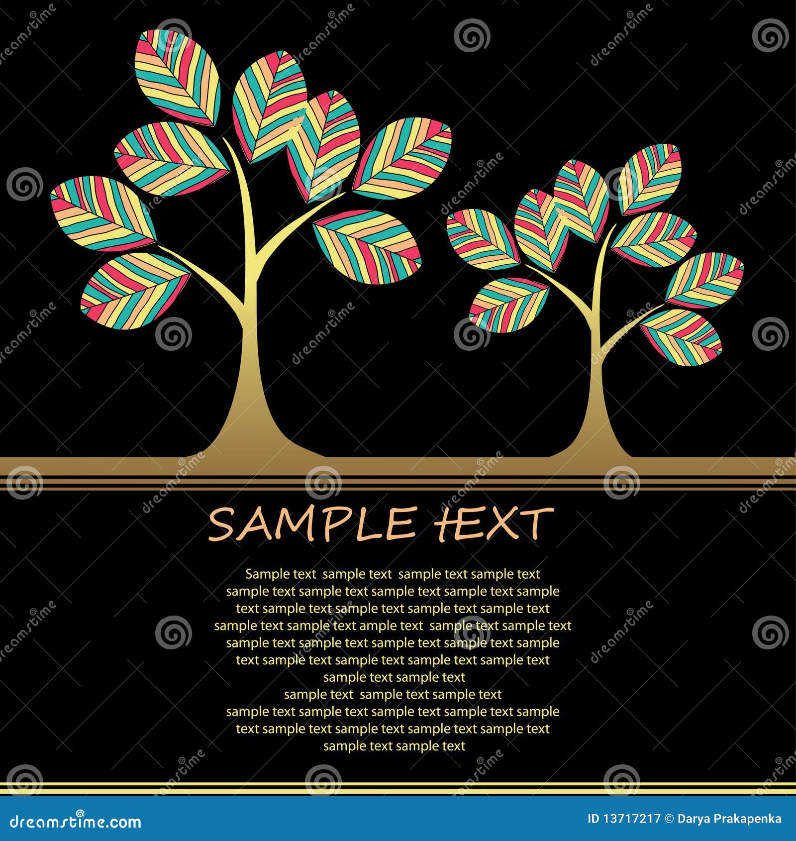 Background with Abstract Grunge Tree . Stock Vector - Illustration of ...