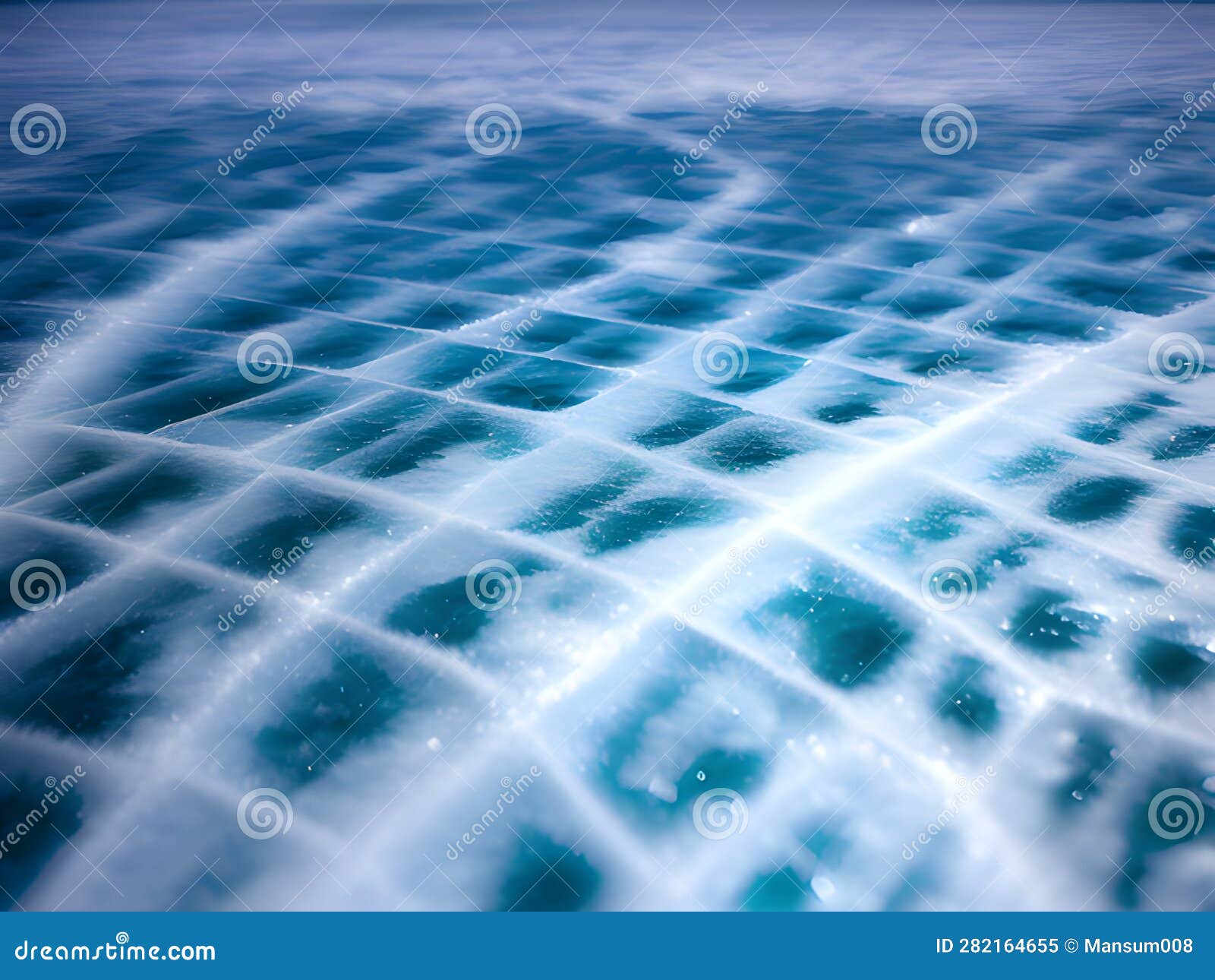 Background Abstract Ice Cubes Texture, AI Generated Stock Illustration ...