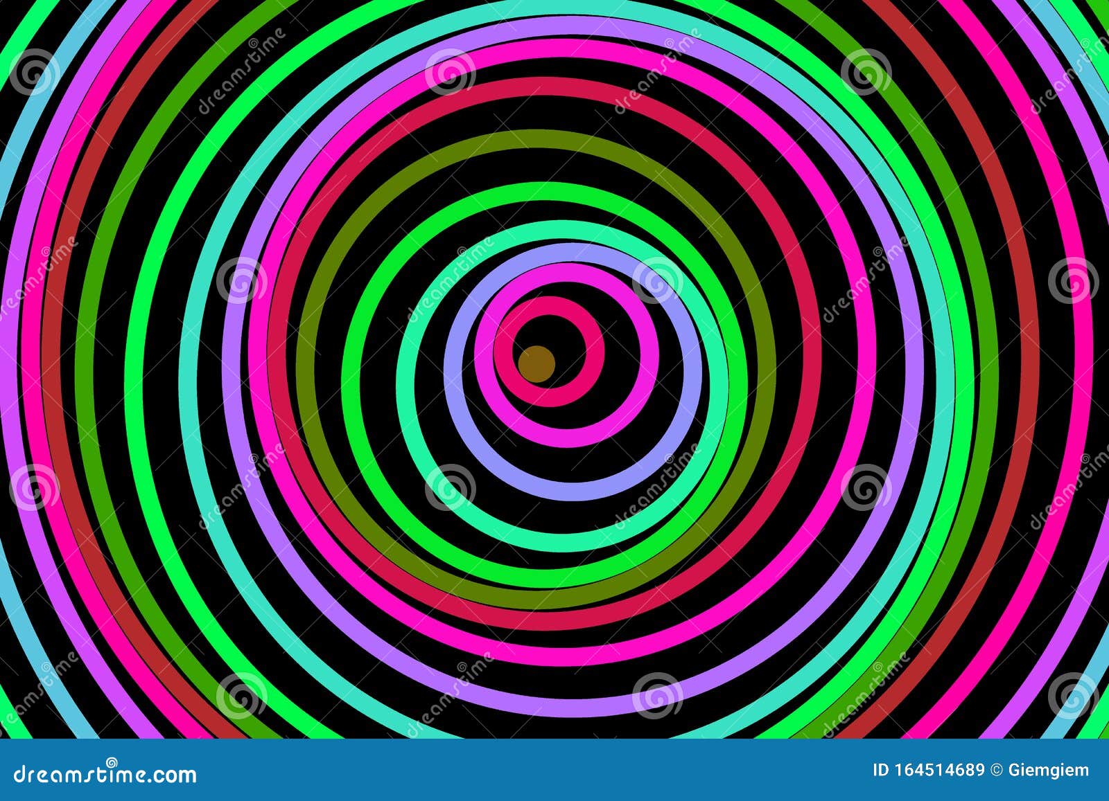 Background Abstract Illustration for Design, Circle Swirling Rounds ...