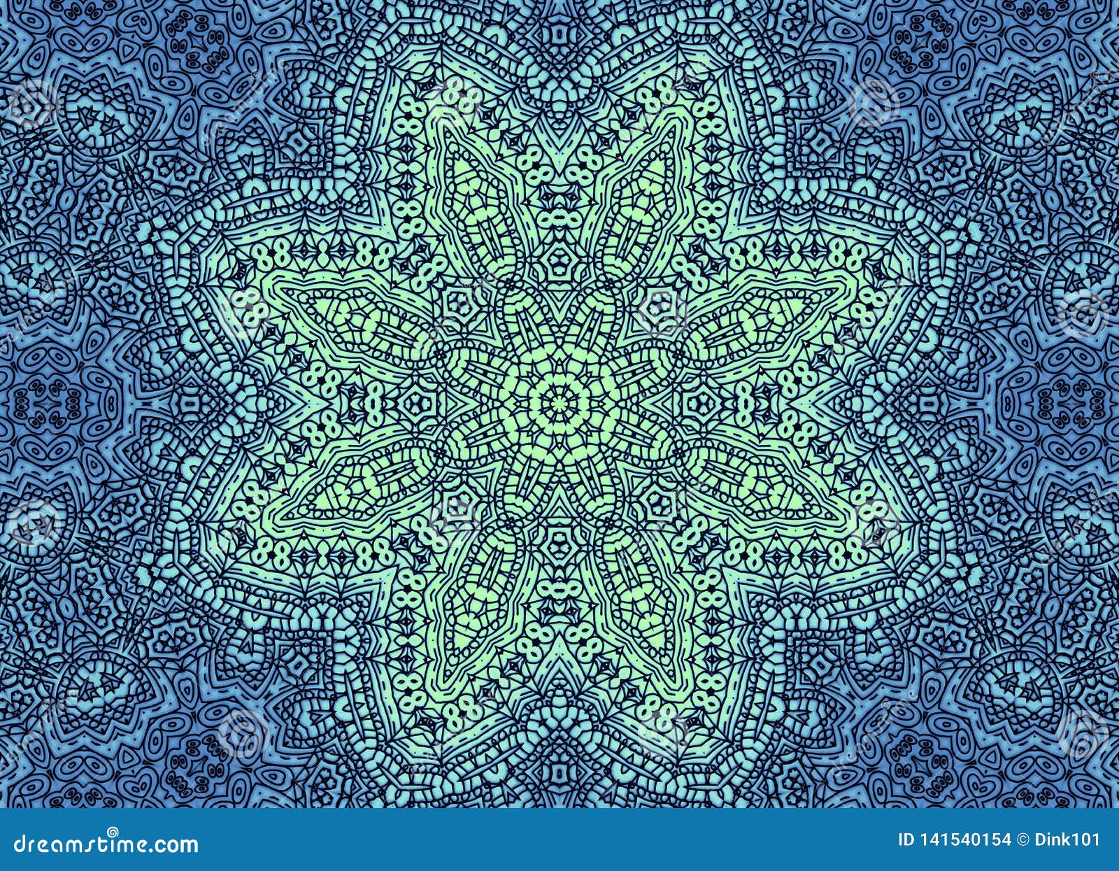 Abstract Concentric Pattern Background Stock Illustration ...