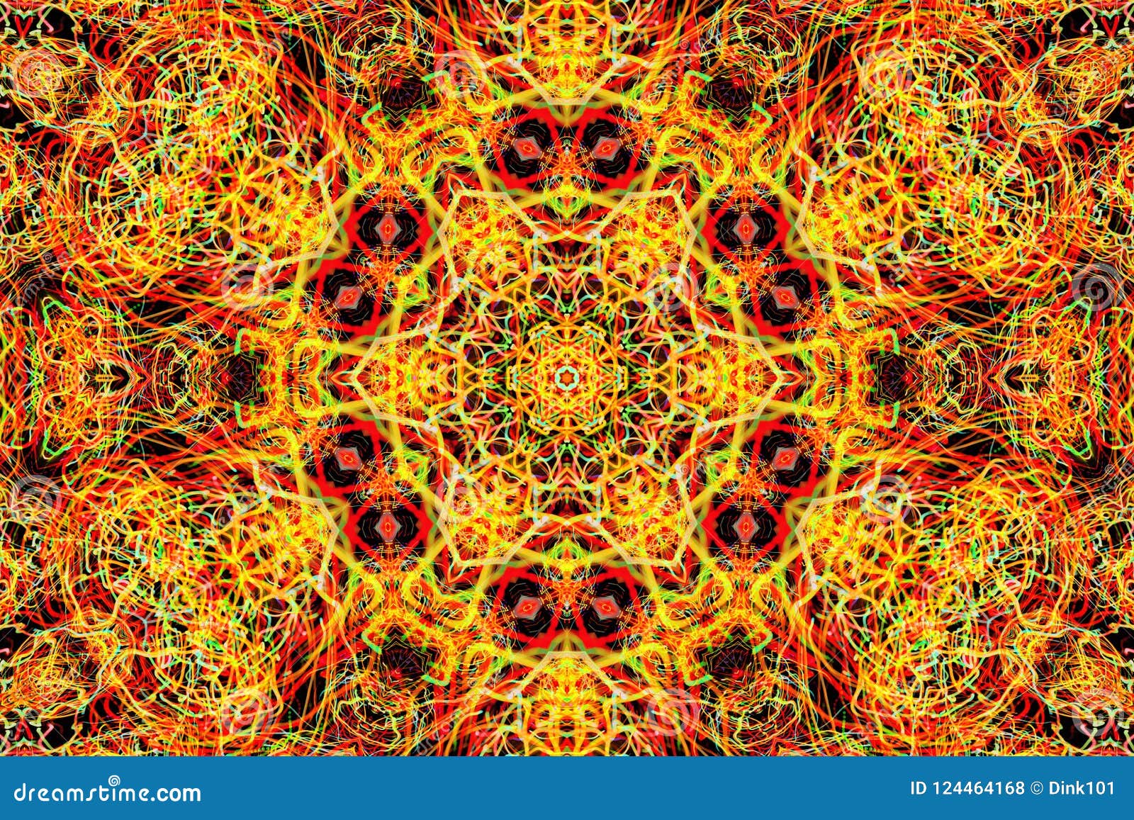 Background with Abstract Luminous Pattern Stock Illustration ...