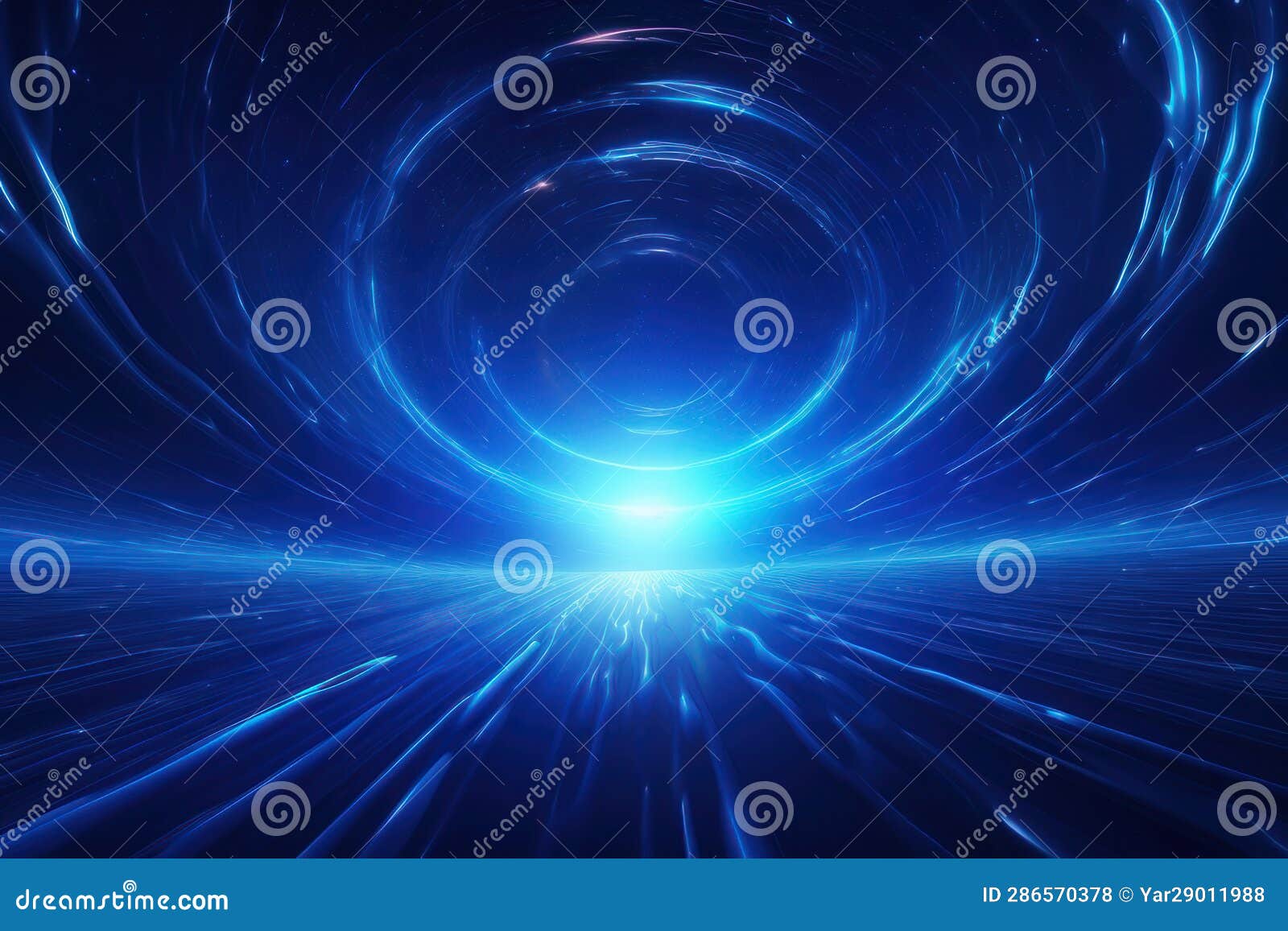 Background. Abstract Neon Blue Background, Open Space Stock ...