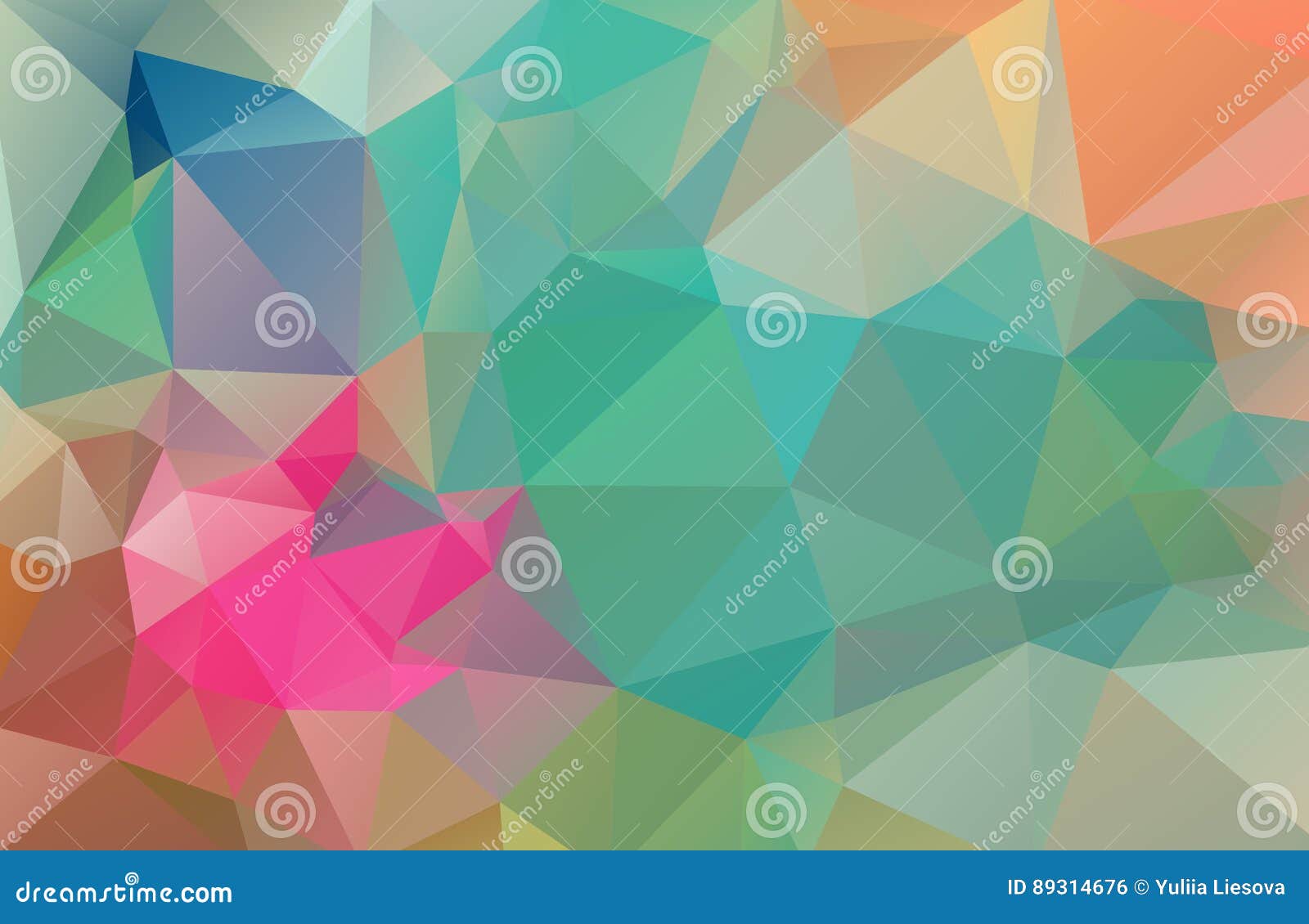 Background with Abstract Pattern Made of Colorful Geometric Shapes ...