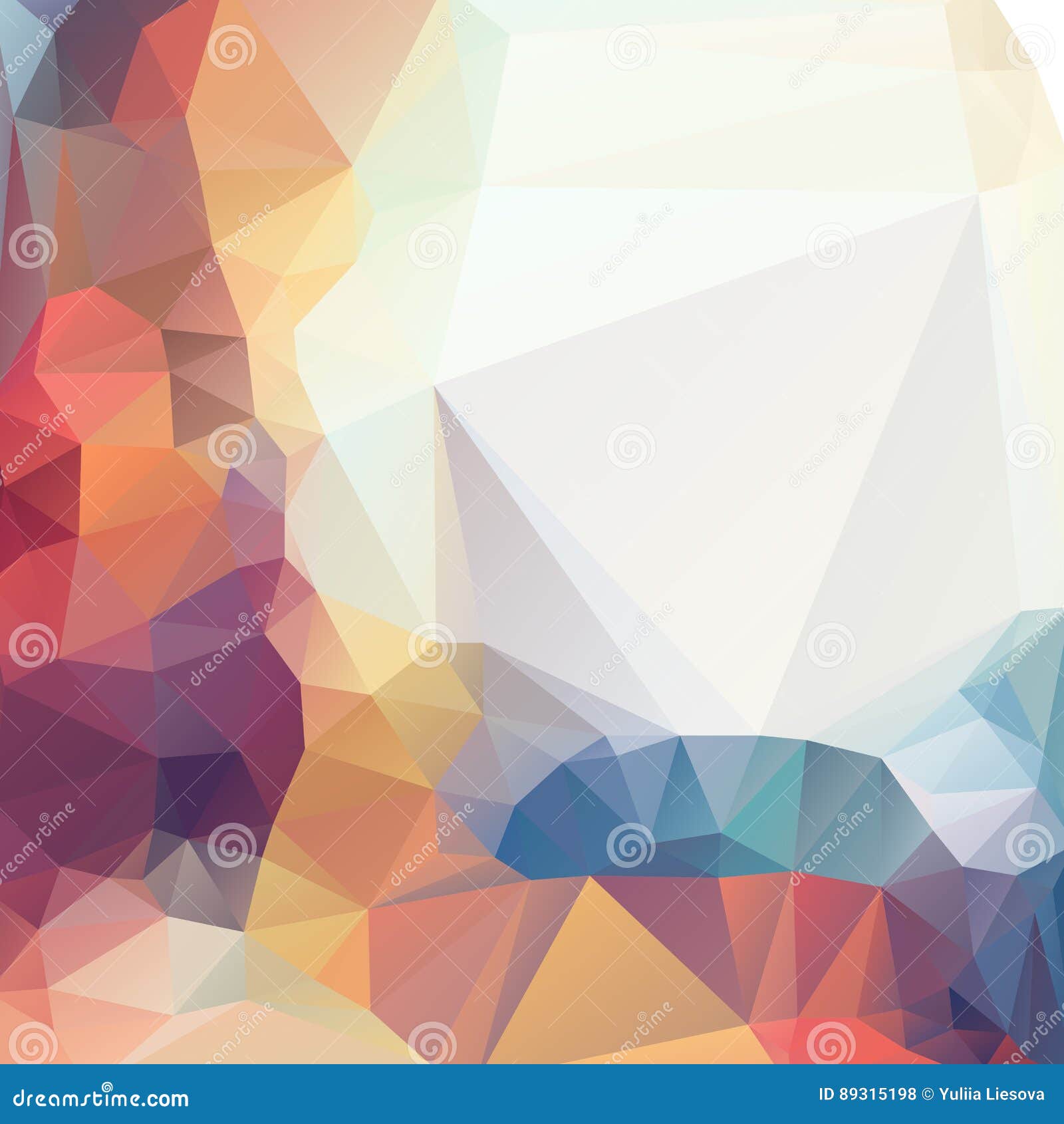 Background with Abstract Pattern Made of Colorful Geometric Shapes ...