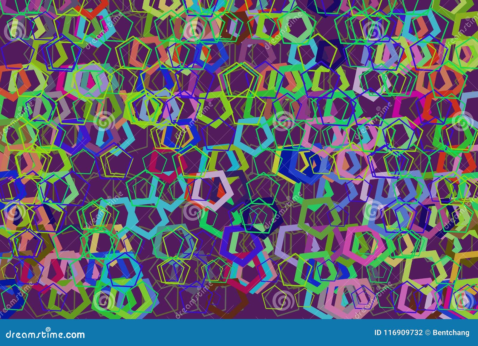 Background Abstract Pentagon Pattern for Design. Vector, Cover, Graphic ...