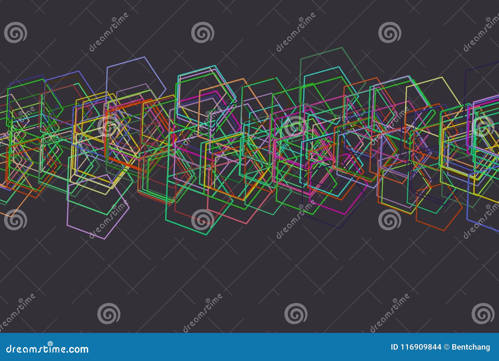 Background Abstract Pentagon Pattern for Design. Geometric, Vector ...