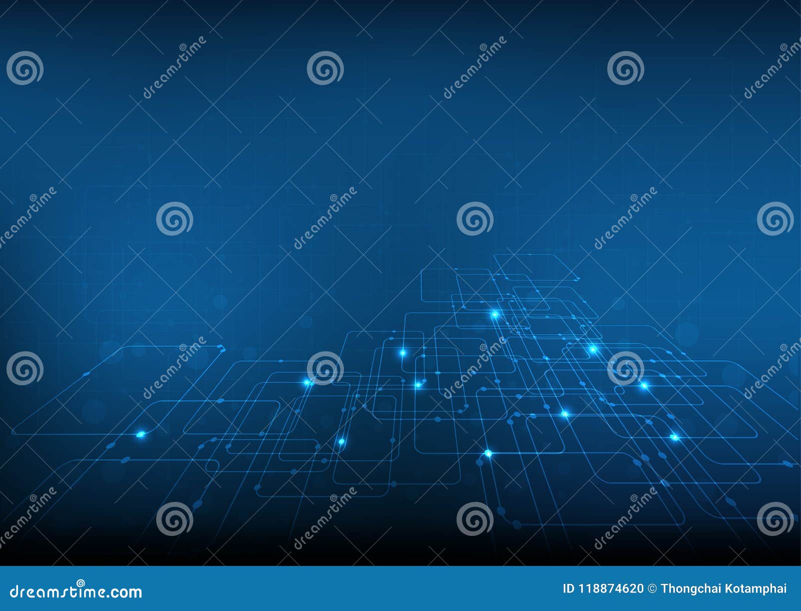 Background Abstract Polygon Data Technology Communication Vector Stock ...