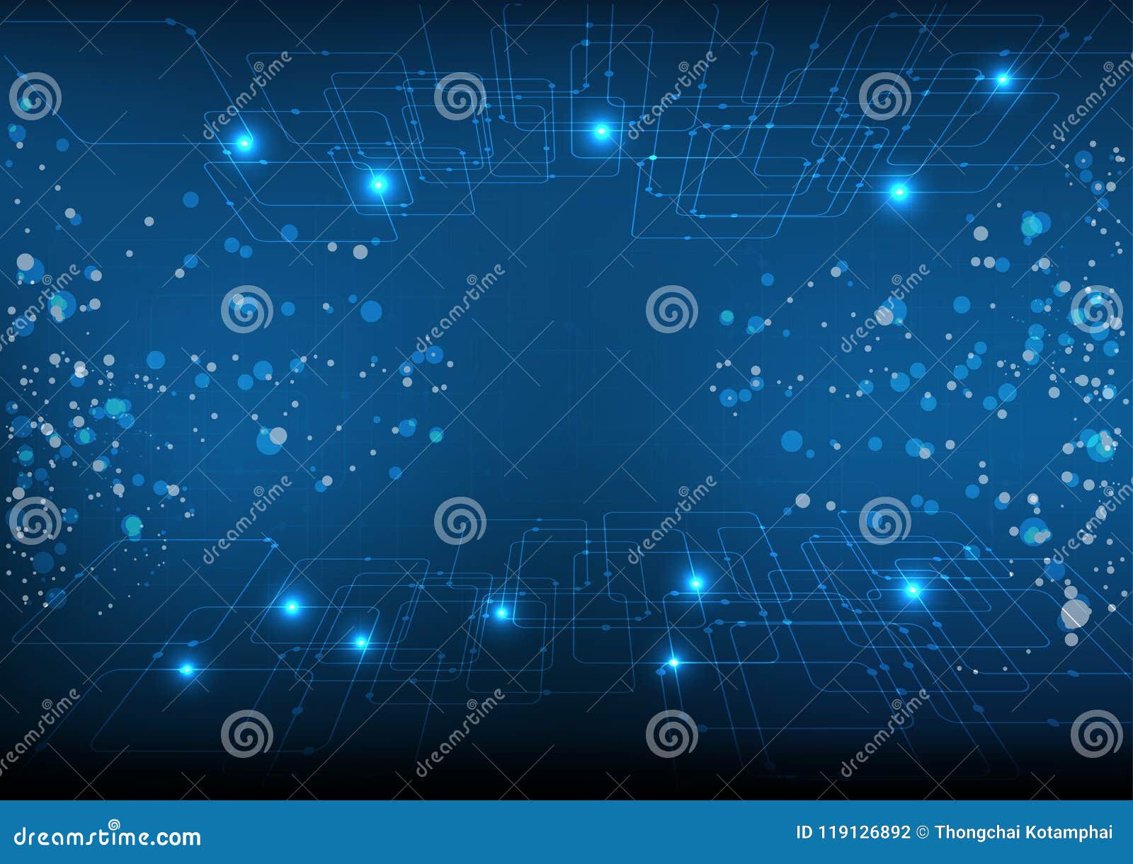Background Abstract Polygon Data Technology Communication Vector Stock ...