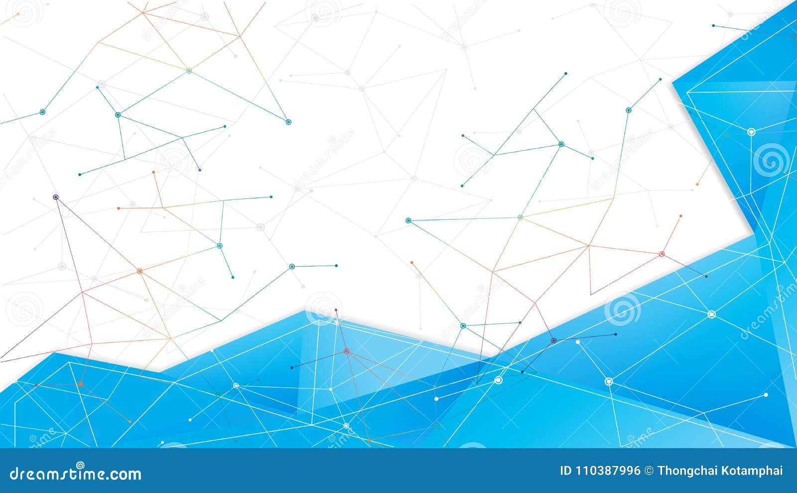 Background Abstract Polygon Data Technology Communication Vector Design ...