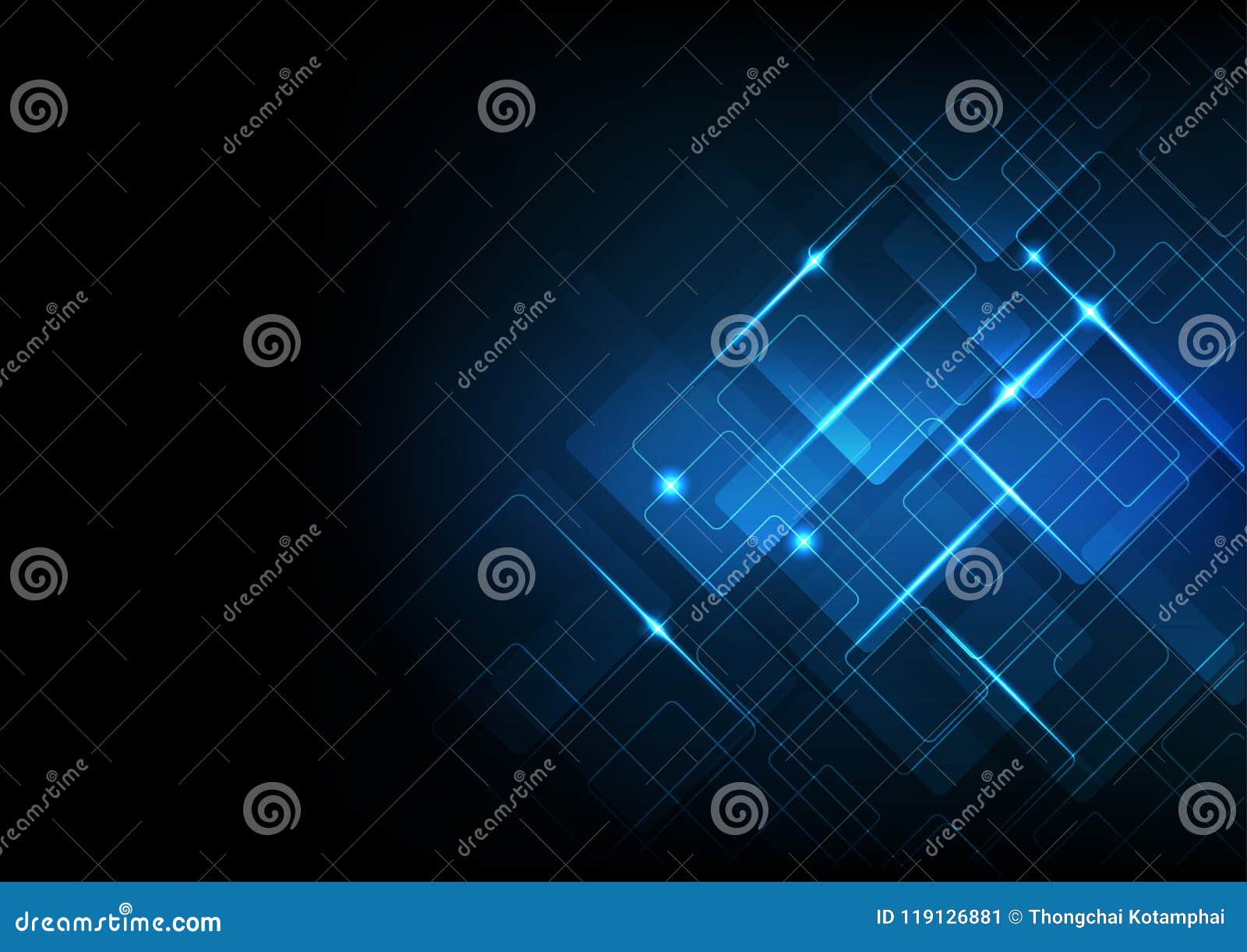 Background Abstract Polygon Data Technology Communication Vector Stock ...