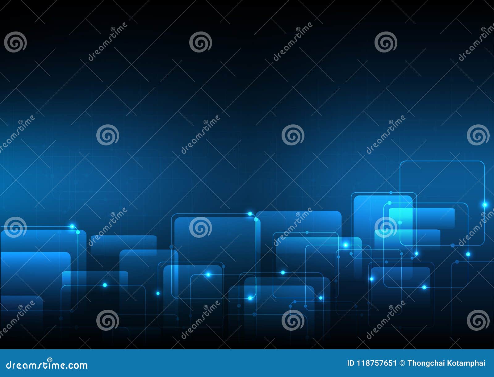Background Abstract Polygon Data Technology Communication Vector Stock ...