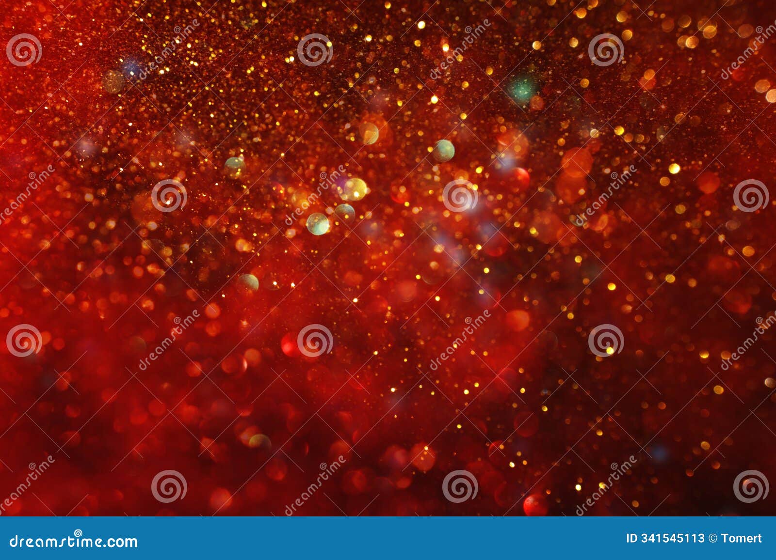 Background of Abstract Red Glitter Lights. Defocused Stock Image ...