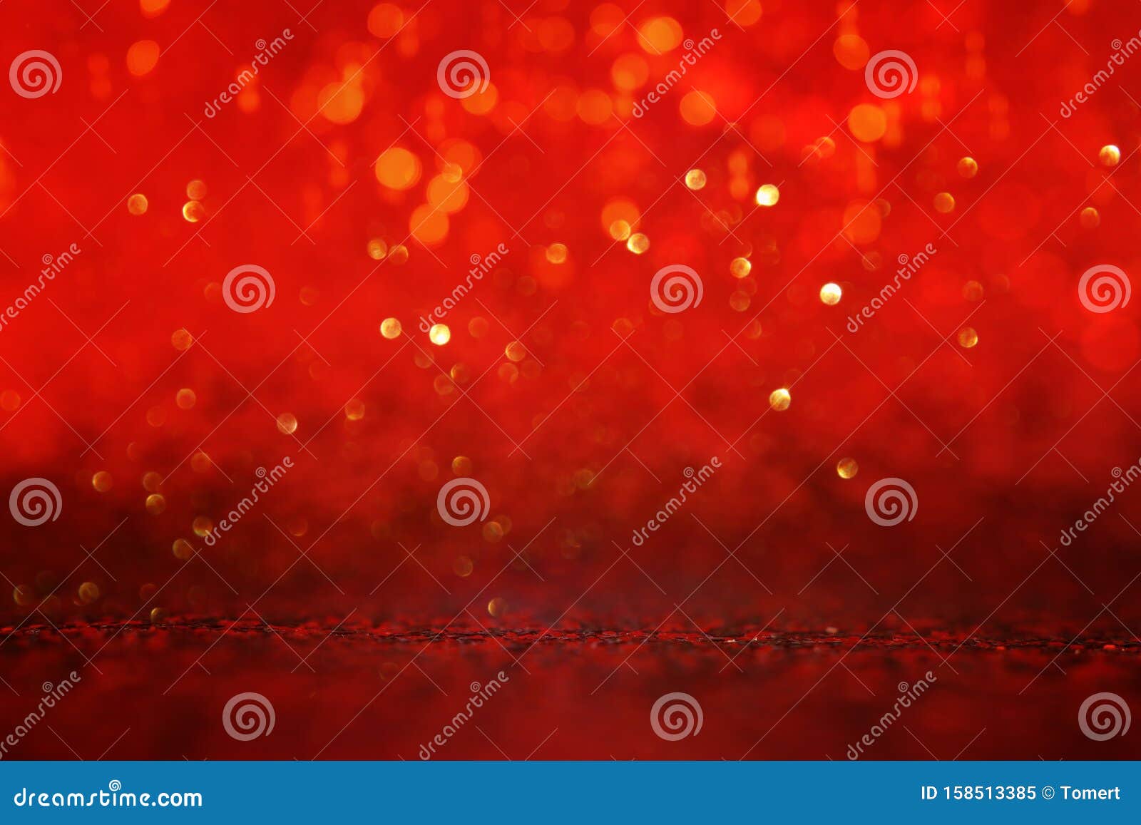 Background of Abstract Red Glitter Lights. Defocused Stock Image ...