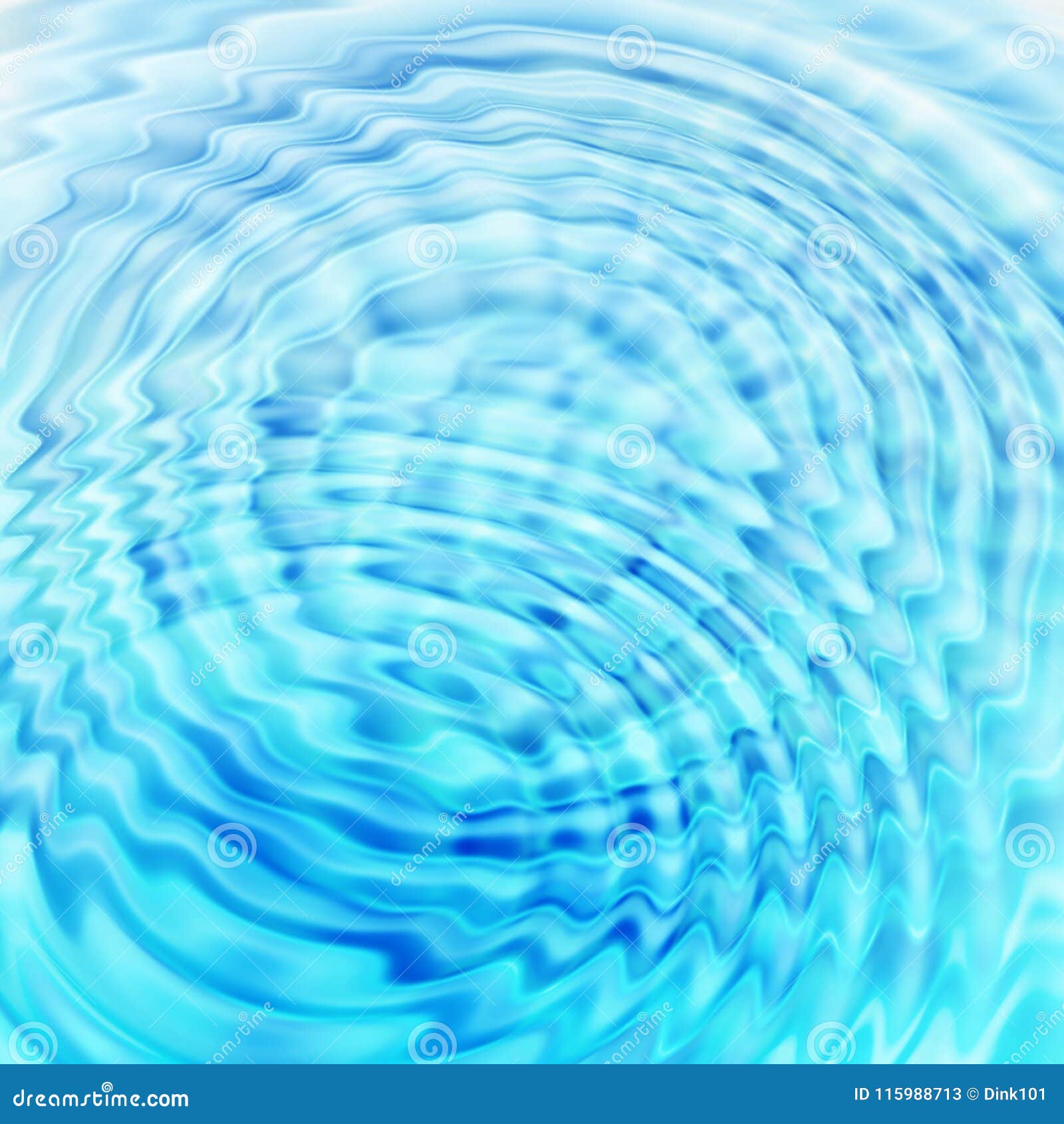 Background with Abstract Round Water Ripples Stock Illustration ...