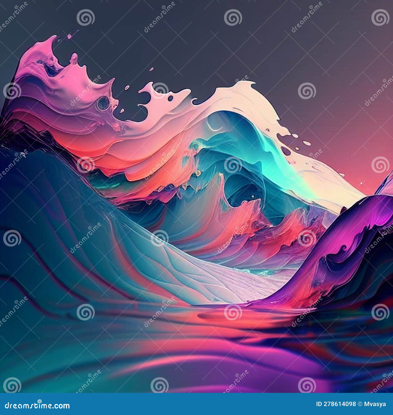 Background with Abstract Shapes. Abstract Color Forms. Desing Template ...