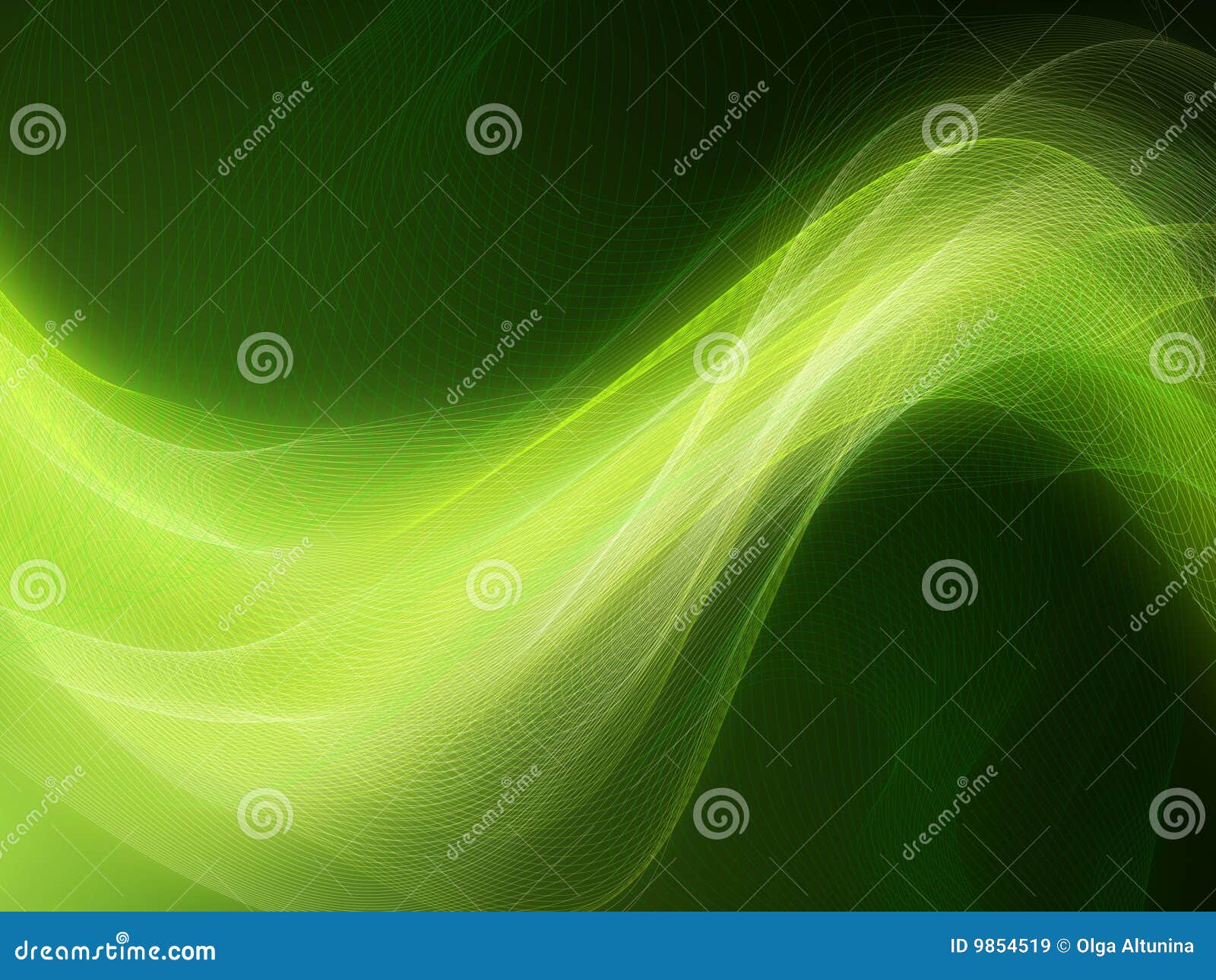 Background with Abstract Smooth Lines Stock Illustration - Illustration ...