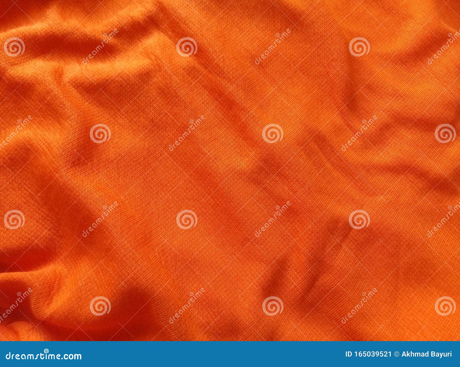 Background Abstract Surface Texture of Wavy Orange Fabric Stock Image ...