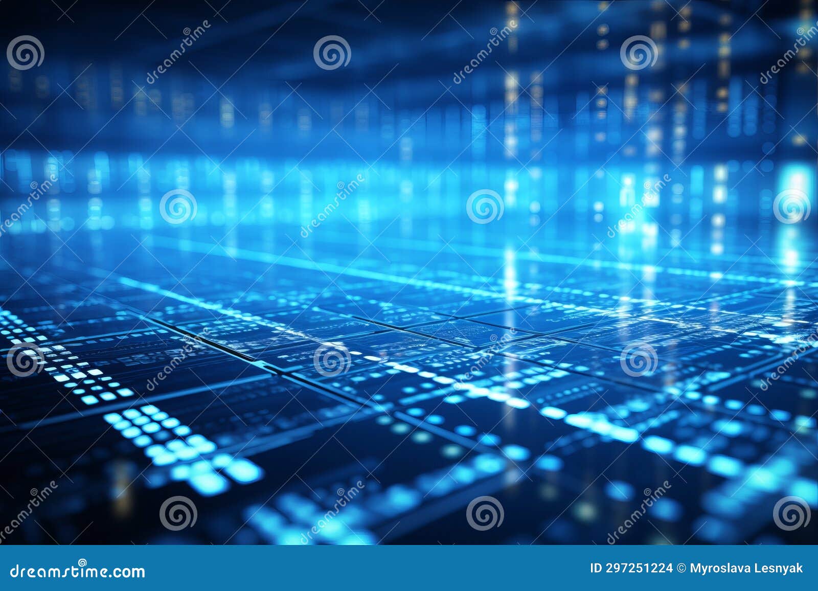 Background of Abstract Tech Grid. Data Engineering Concepts Stock Illustration - Illustration of ...