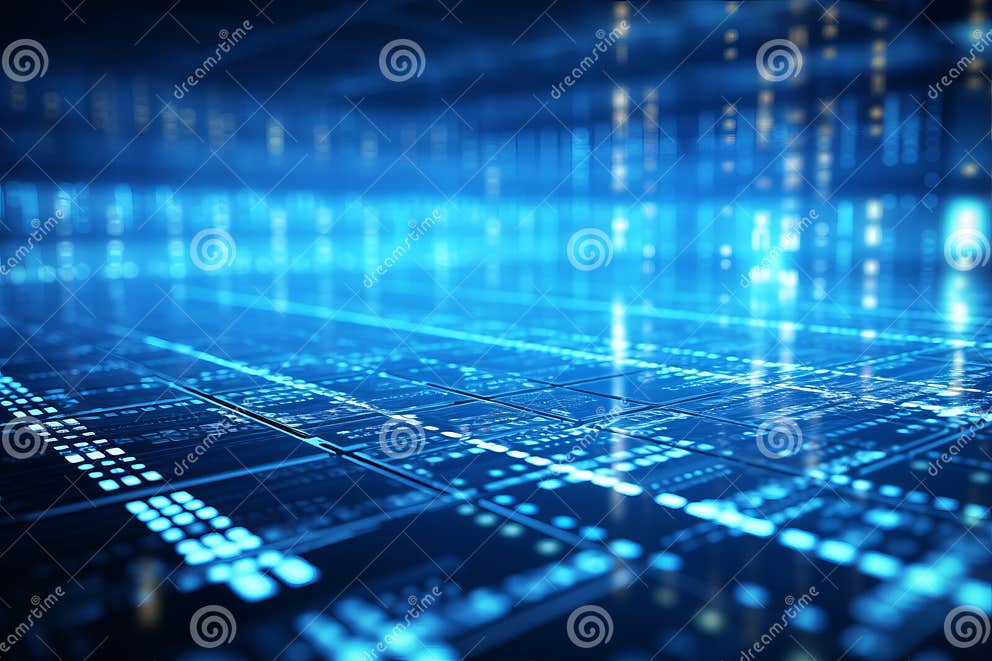 Background of Abstract Tech Grid. Data Engineering Concepts Stock ...
