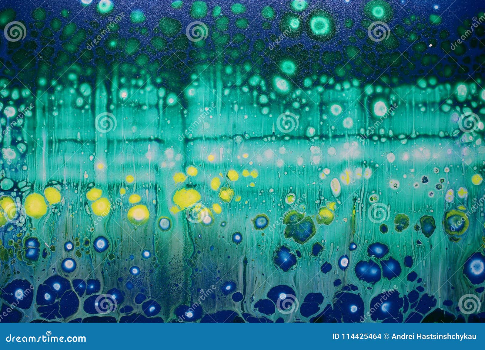 Background Abstraction in the Form of Rainbow Cells and Bubbles Stock ...